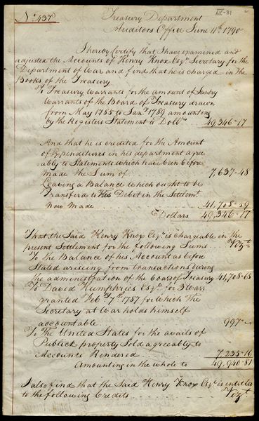 [Auditor's report] | Gilder Lehrman Institute of American History