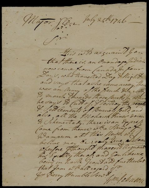 to Jacob Glen | Gilder Lehrman Institute of American History