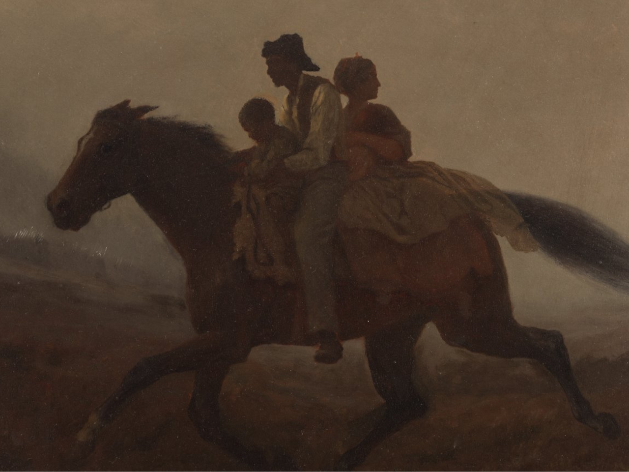 Eastman Johnson A Ride For Liberty The Fugitive Slaves