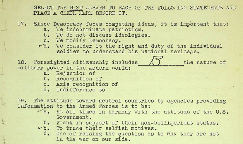 United States Naturalization Test | Gilder Lehrman Institute of ...